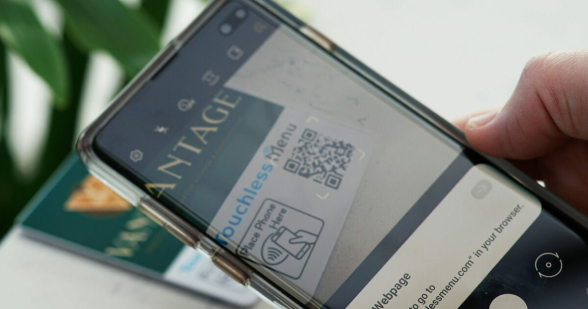 Touchless Menu | NFC and QR Code Menu for Restaurants Bars Hotels